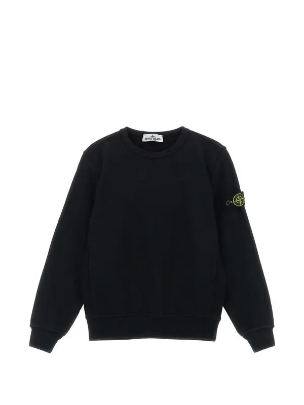 Stone Island Organic Cotton Fleece Sweatshirt