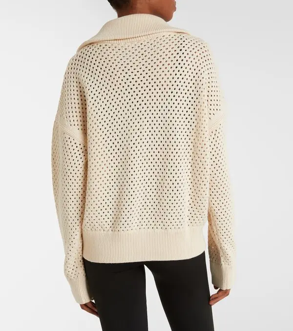 Varley Myrtle Pointelle Cotton Cardigan