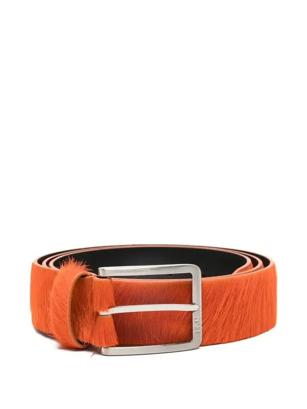 N.21 Classic Calf Leather Belt - Yellow