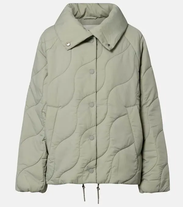Varley Fabia Quilted Jacket - Green
