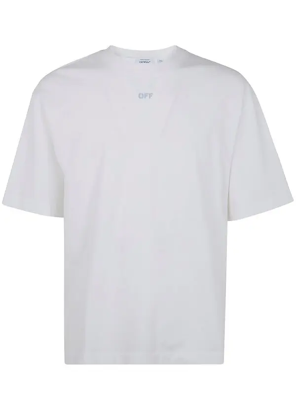 Off White Skate" Off Stamp Short Sleeves T-shirt