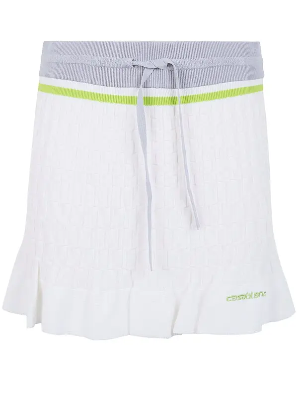 Casablanca Mini Skirt - White