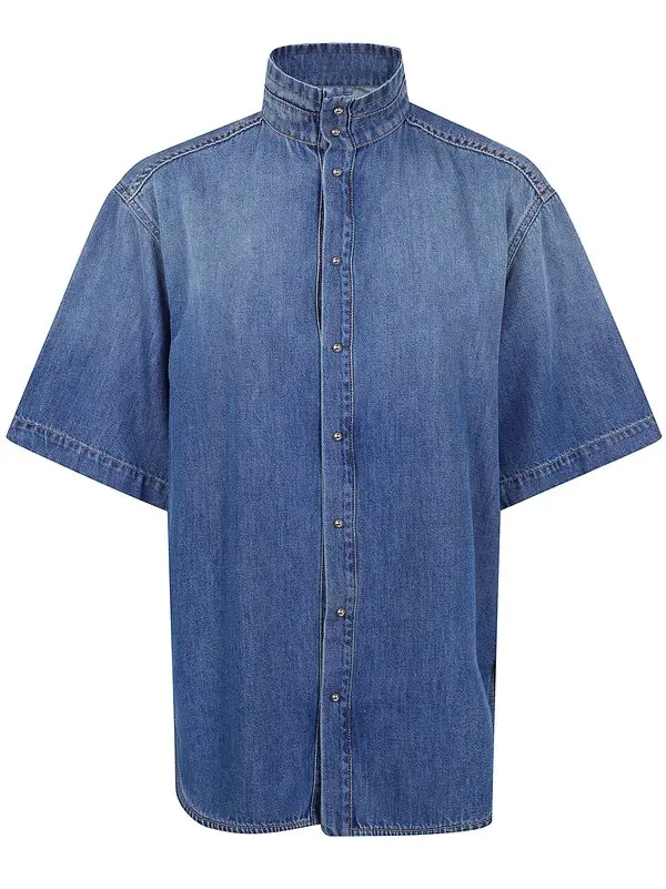 DARKPARK Roberta Tencel Denim Collar Shirt