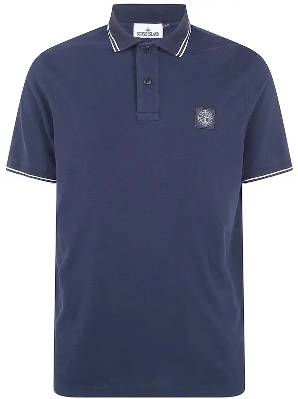 Stone Island Short Sleeves Polo Shirt - Blue