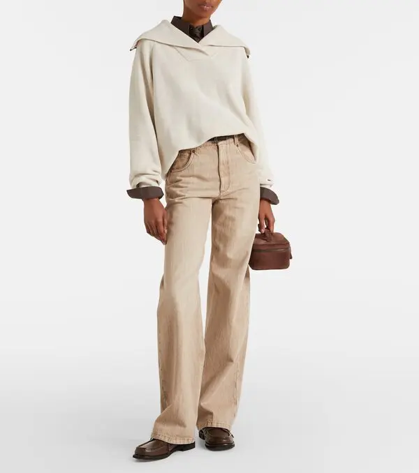 Brunello Cucinelli Monili Cotton Sweater