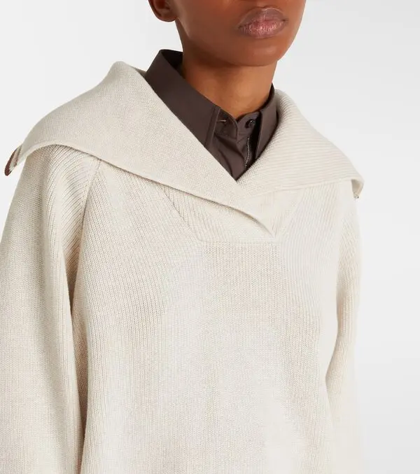 Brunello Cucinelli Monili Cotton Sweater