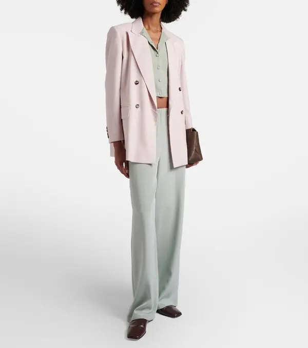 Max Mara Faretra Silk And Cashmere Cardigan - Green