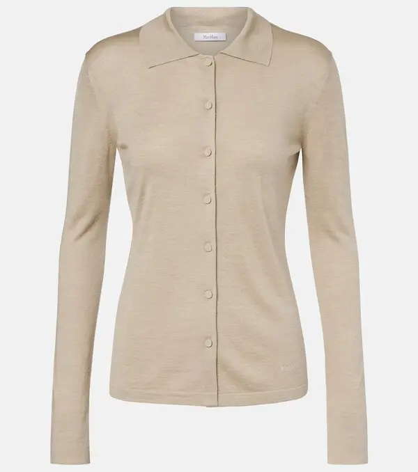 Max Mara Flash Silk And Cashmere Shirt