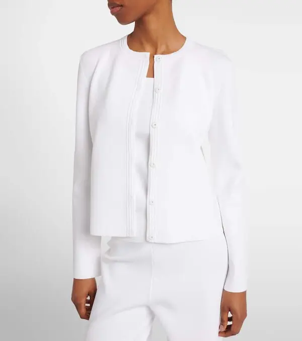 Max Mara Master Cardigan - White