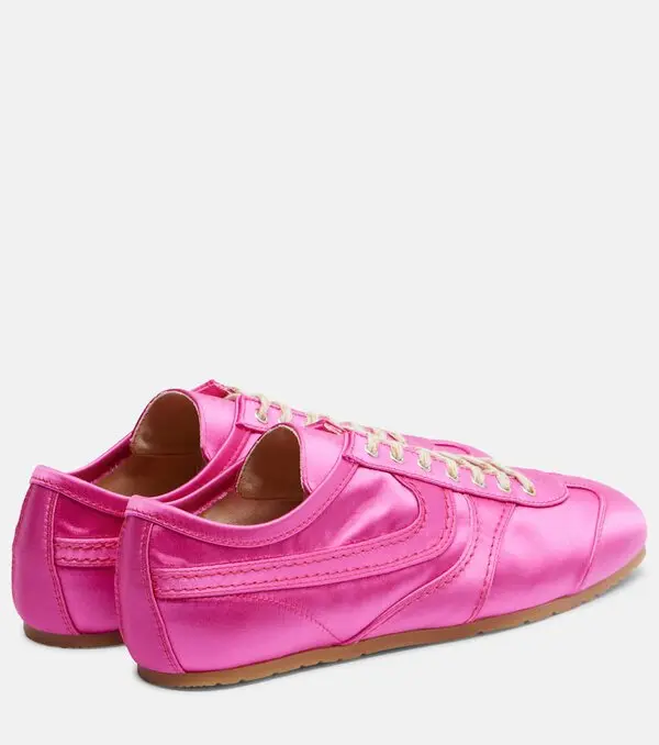 Dries Van Noten Satin Sneakers