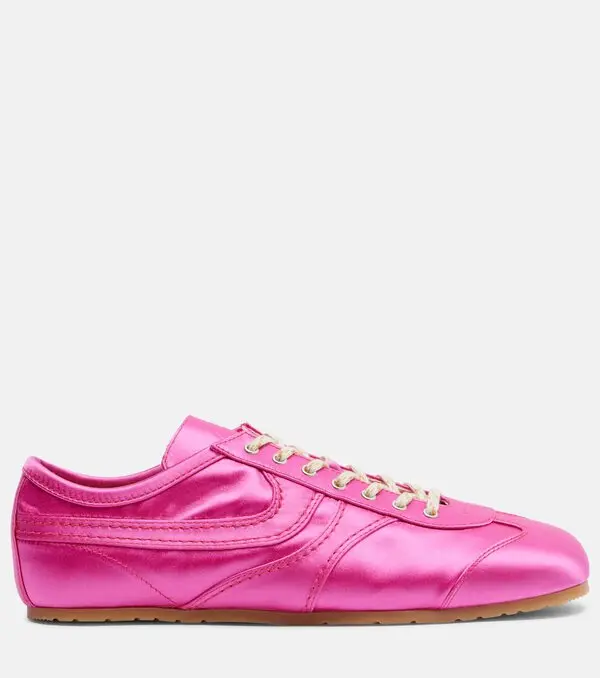 Dries Van Noten Satin Sneakers