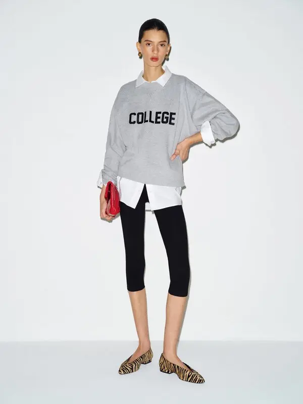 REFORMATION Jill Cropped Knit Pant