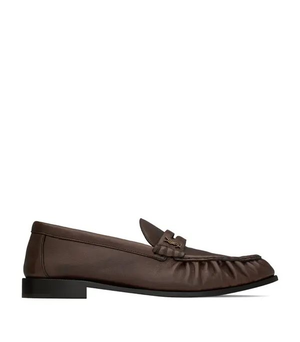 Saint Laurent Leather Loafers