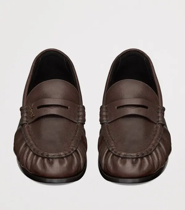 Saint Laurent Leather Loafers