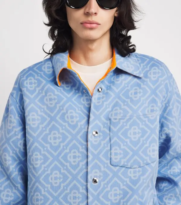 Casablanca Wool Monogram Overshirt