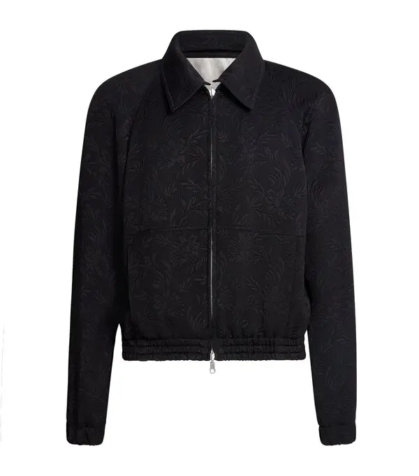 Dries Van Noten Floral Jacquard Reversible Jacket