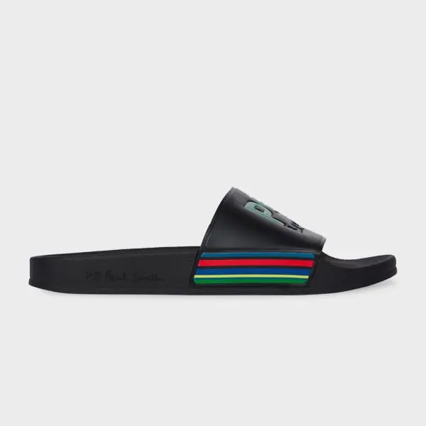 Paul Smith Sports Striped Slides