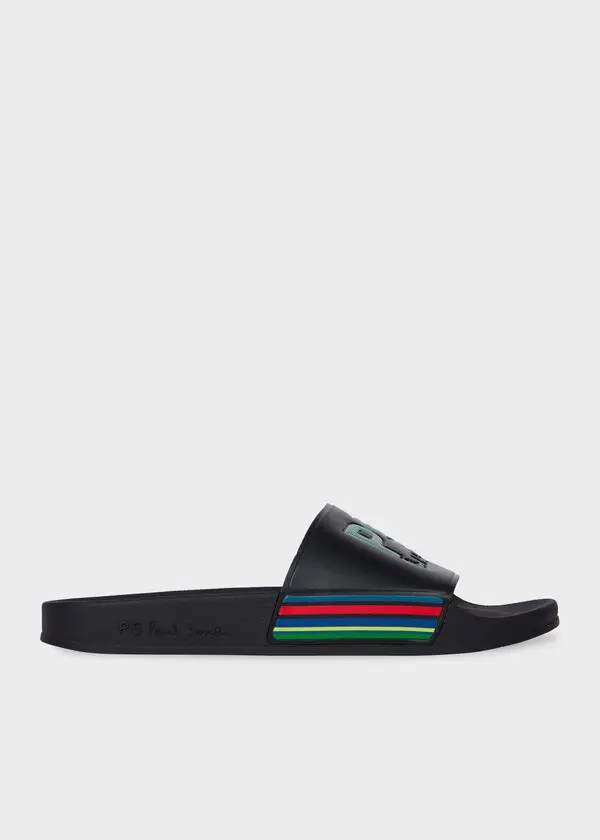 Paul Smith Sports Striped Slides
