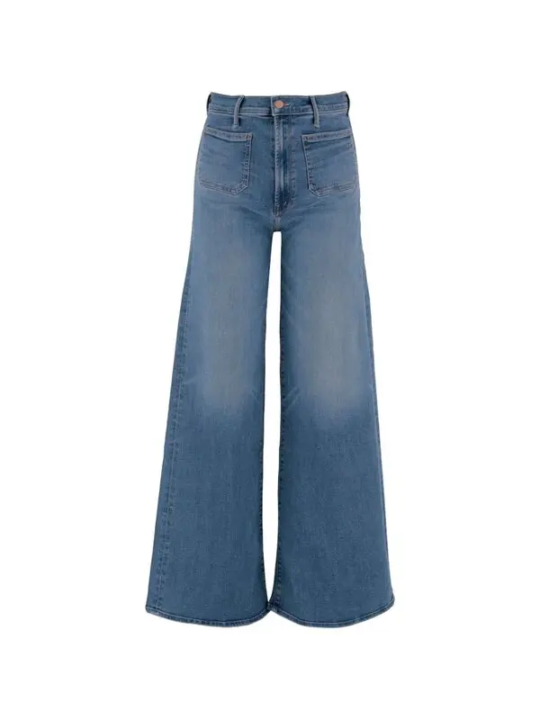 MOTHER Flared Leg Denim Jeans