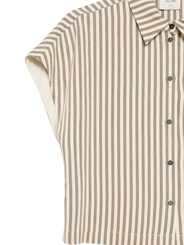 ALYSI Striped Shirt