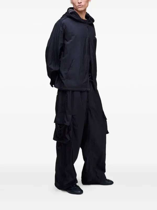 Y3 Logo Zipped Hoodie