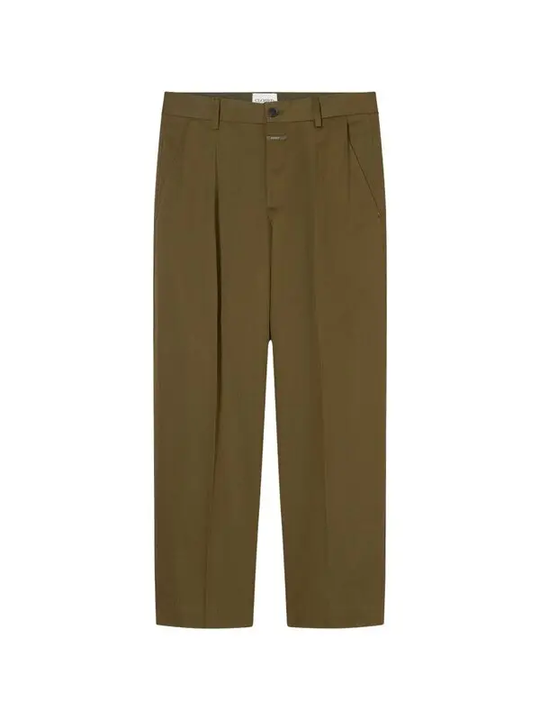 Closed Cotton Trousers