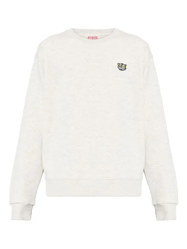 Kenzo Wild Tiger Cotton Sweatshirt - Grey