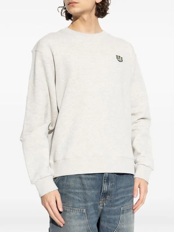 Kenzo Wild Tiger Cotton Sweatshirt - Grey