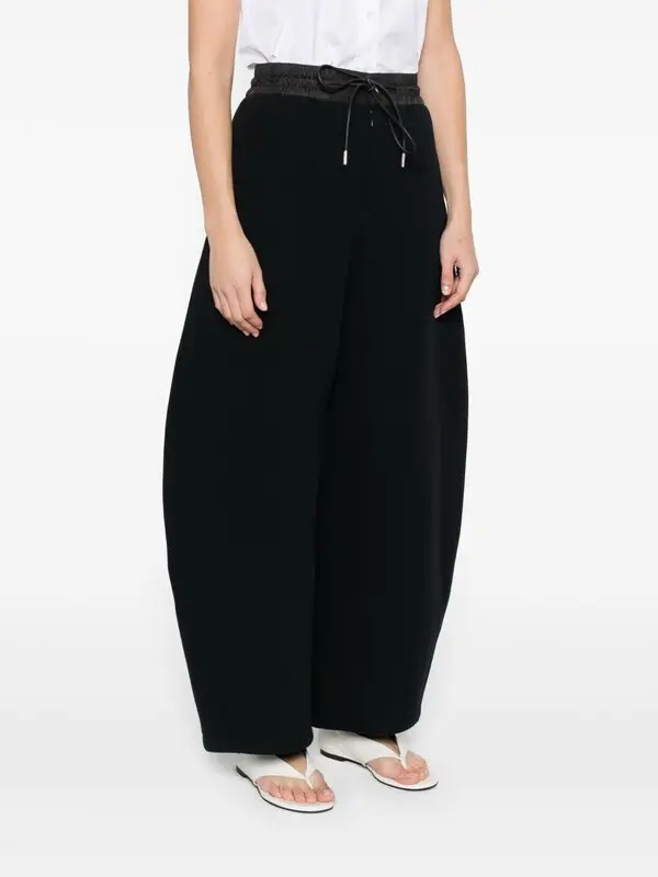 Sacai Cotton And Nylon Sweatpants