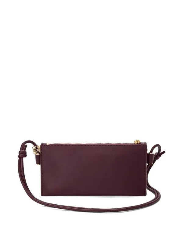 Loewe Joya Leather Pouch - Red