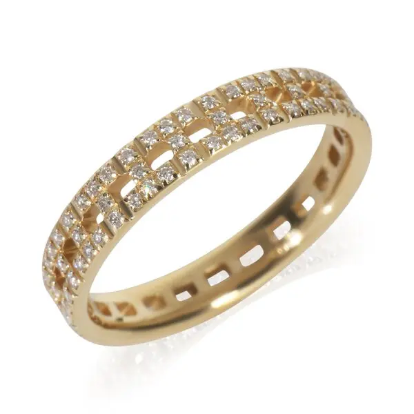 Tiffany & Co. Yellow Gold T True Narrow Ring