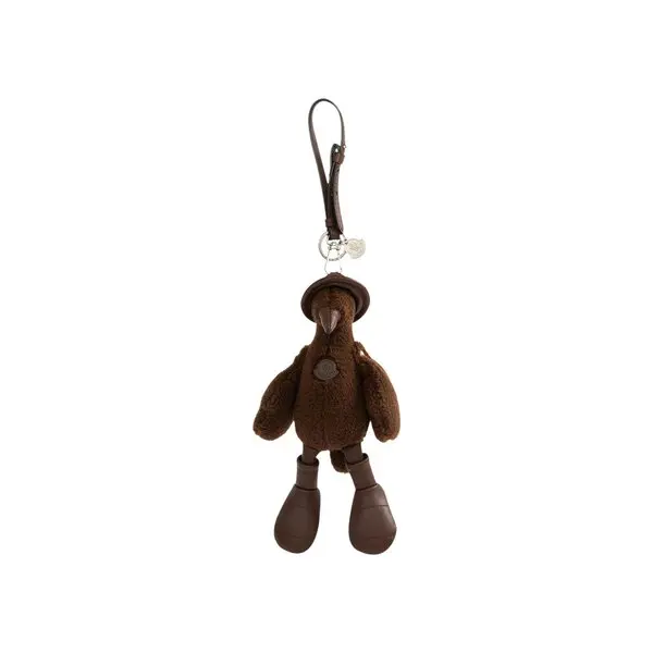 Moncler Duck Key Ring - Brown