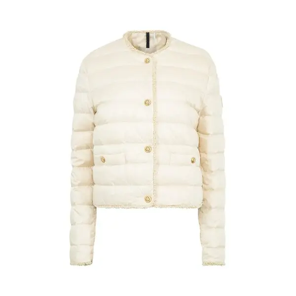 Moncler Fleurs Jacket - Cream