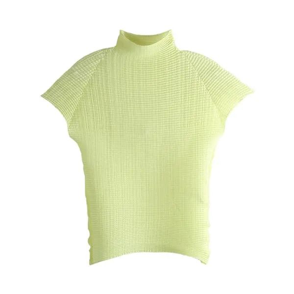 Issey Miyake Wooly Pleats Shirt - Green