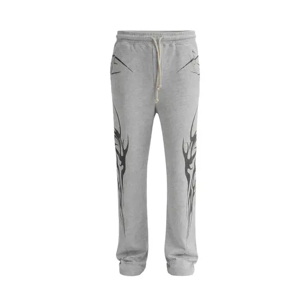 HELLSTAR Tribal Flame Sweatpants - Grey