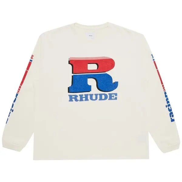Rhude Printed Long-sleeve Tee