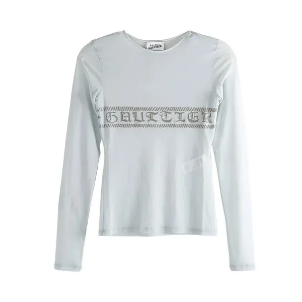 JEAN PAUL GAULTIER Mesh Long-sleeve Top