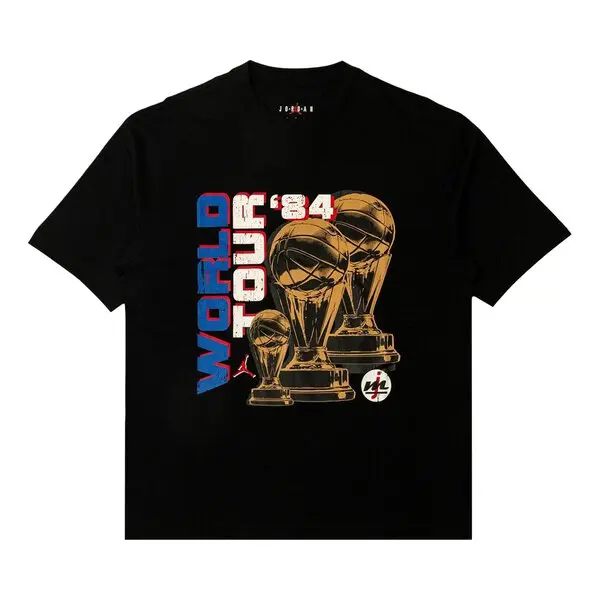 JORDAN Nc World Tour Crewneck - Black