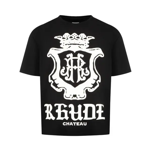 Rhude Oversized Chateau Crest Tee