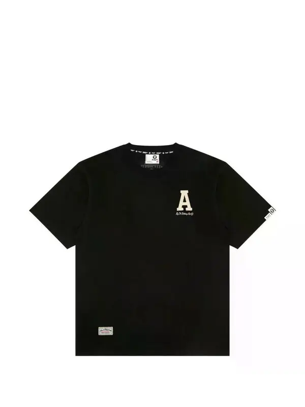 AAPE BY *A BATHING APE Appliqué T-shirt - Black