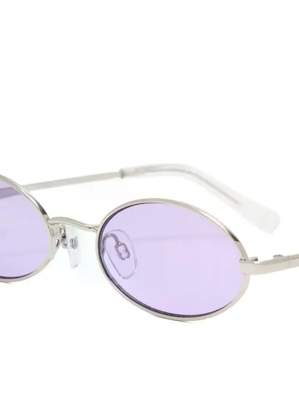 Le Specs Love Train Sunglasses - Silver