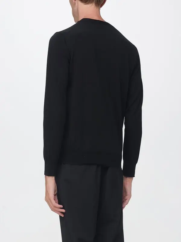 PAOLO PECORA Crew Neck Sweater - Black