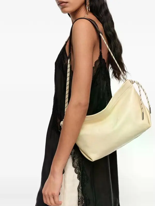 Bimba Y Lola Embossed-logo Shoulder Bag