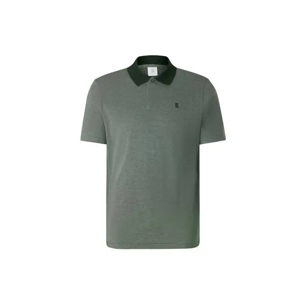 Bogner Wynn Polo Shirt - Olive Green/white