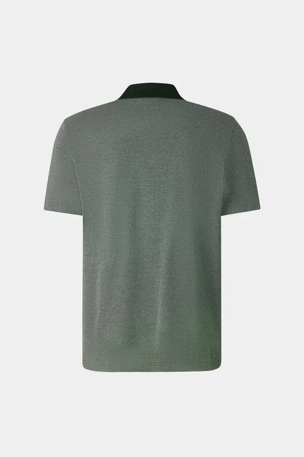 Bogner Wynn Polo Shirt - Olive Green/white