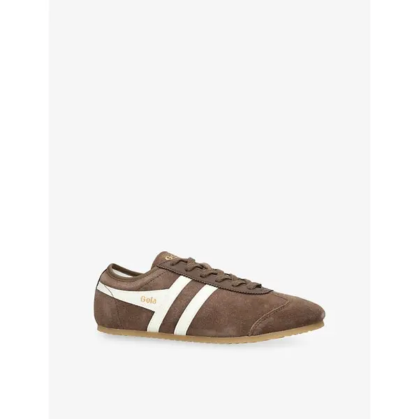 Gola Cleora Suede Trainers - Dark Brown