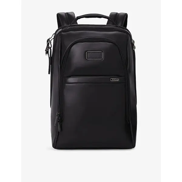 Tumi Voyageur Expandable Leather Backpack
