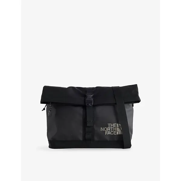 The North Face Base Camp Woven Shoulder Bag - Tnf Black/asphalt Grey