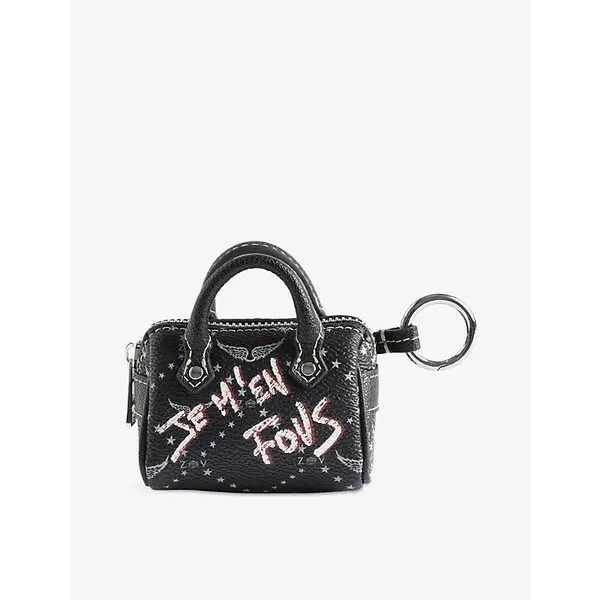Zadig&Voltaire Leather Keyring