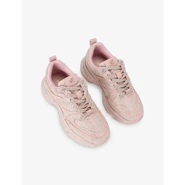 Kurt Geiger Luster Woven Trainers